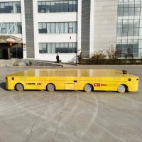 China 70 Tons Trackless Transfer Cart Omnidirectional Material Handling Cart for sale