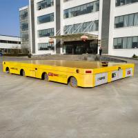 China 70 Tons Trackless Transfer Cart Omnidirectional Material Handling Cart for sale