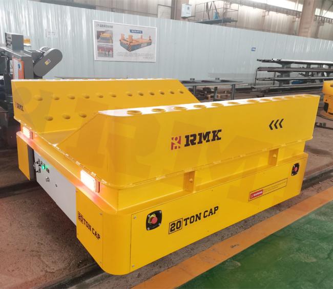 20 tons steel coil rail transfer cart