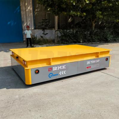 China 25 Tons Mold Trackless Transport Cart Battery Power Electric Transfer Cart Te koop