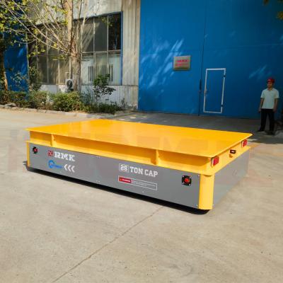 China 25 Tons Mold Trackless Transport Cart Battery Power Electric Transfer Cart Te koop