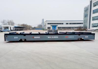 Cina 25000kg Heavy Duty Steel Pipe Transportation Frame Electric Transfer Cart in vendita