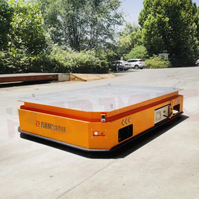 China Heavy Duty  10T Die Battery Operated Trackless Transfer Cart zu verkaufen