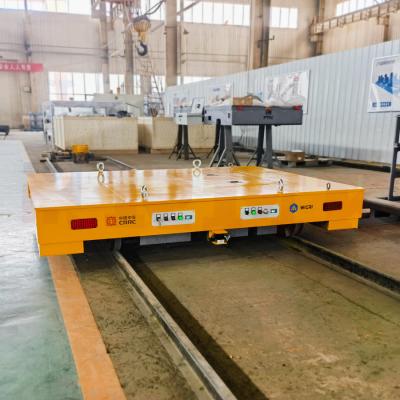China Heavy Duty 50 Tons Battery Powered Rail Transport Cart Electric Tractor zu verkaufen