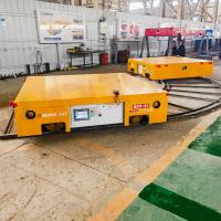 China Automatic Heavy Load Remote Control 3 Tons Material Rail Transfer Cart for sale