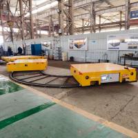 China Automatic Heavy Load Remote Control 3 Tons Material Rail Transfer Cart for sale
