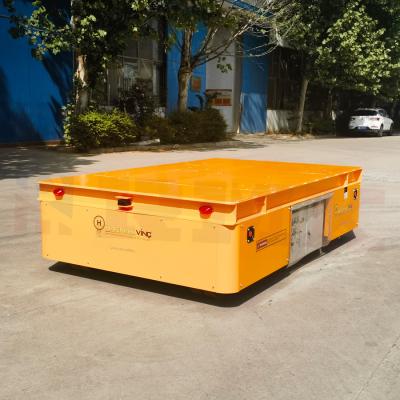 Cina Industrial Heavy-Duty Electric Trackless Transport Cart 10 Tons Transfer Cart in vendita