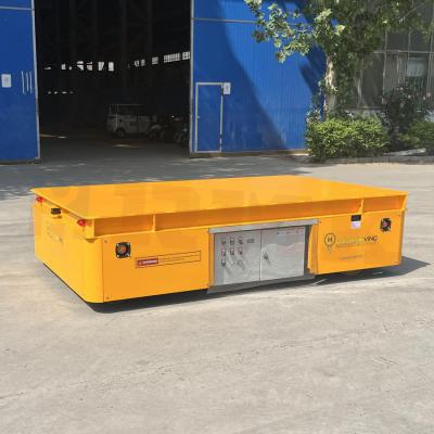 Cina Industrial Heavy-Duty Electric Trackless Transport Cart 10 Tons Transfer Cart in vendita