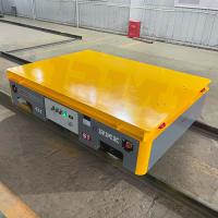 China Industrial Heavy Load Remote Control 6 Tons Material Rail Transfer Cart for sale