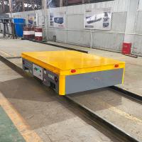 China Industrial Heavy Load Remote Control 6 Tons Material Rail Transfer Cart for sale