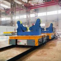 China Industrial Explosion Proof 8T Material Workshop Using Motorised Transfer Cart for sale