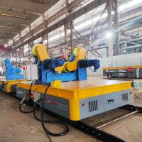 China Industrial Explosion Proof 8T Material Workshop Using Motorised Transfer Cart for sale