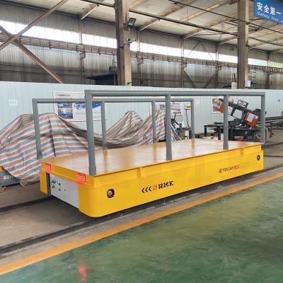 China Control remoto de tuberías industriales de acero 10 toneladas de material carro de transporte ferroviario en venta