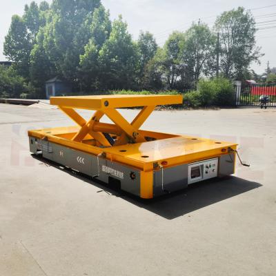 Cina 5 Tons Scissor Lift Steering Wheel Cart in vendita