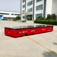 China 10 Tons Trackless Electric Transfer Cart for sale