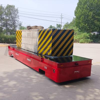Cina Heavy Duty Battery Powered 10 Tons Steel Pipe Battery Transfer Cart in vendita