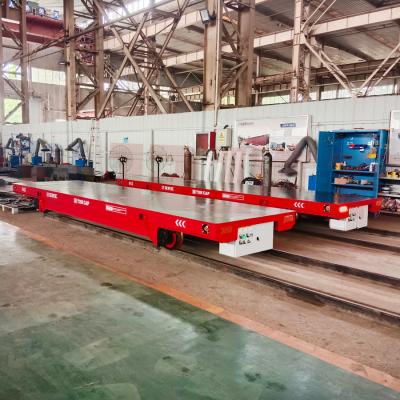 Cina Heavy Load Remote Control 10 Tons Steel Pipes Electric Transfer Cart in vendita