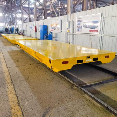 China Heavy Load Remote Control 5 Tons Steel Billet Battery Transfer Cart Te koop