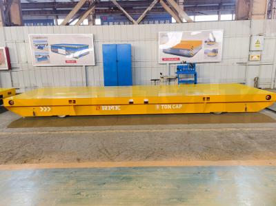 China Heavy Load Remote Control 5 Tons Steel Billet Battery Transfer Cart Te koop
