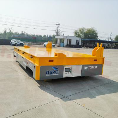 Cina Heavy Duty 80 Tons Material Hydraulic Turning Battery Transfer Cart in vendita