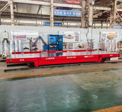 Cina Rail Transfer Cart Industrial Handling And Transportation Equipment Heavy Load Rail Trolley in vendita