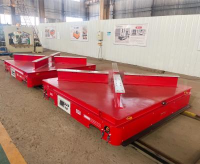 Cina Carico pesante telecomando 10 tonnellate di tubo di acciaio carrello di trasferimento elettrico in vendita