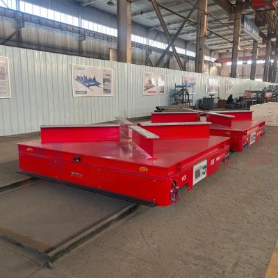 Cina Carico pesante telecomando 10 tonnellate di tubo di acciaio carrello di trasferimento elettrico in vendita