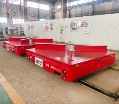 Cina Carico pesante telecomando 10 tonnellate di tubo di acciaio carrello di trasferimento elettrico in vendita