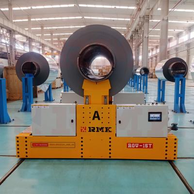 Cina Automated Electric Rail Transfer Cart Heavy Load Battery Rail Transfer Trolley in vendita