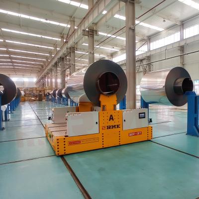 Cina Automated Electric Rail Transfer Cart Heavy Load Battery Rail Transfer Trolley in vendita