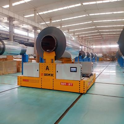 Cina Automated Electric Rail Transfer Cart Heavy Load Battery Rail Transfer Trolley in vendita