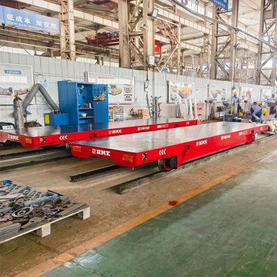 Cina Heavy Duty 10 Tons Remote Control Steel Plate Electric Transfer Cart in vendita
