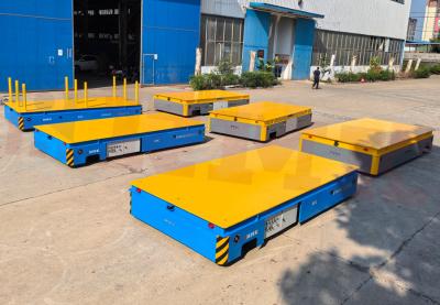 Cina Steel Pipe Transportation Frame Transfer Cart Electric Battery Trackless Transfer Cart in vendita