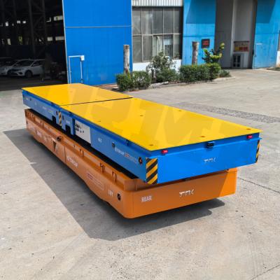 Cina Heavy Load 40 Tons Omni-directional Steel Structure Transfer Cart in vendita