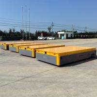 China 15 Tons Differential Steering Trackless Transport Cart for sale