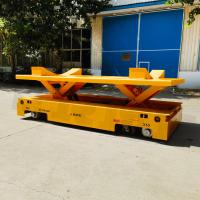 China 12T Omnidirectional Wheel Trackless Transfer Vehicles V Frame for sale