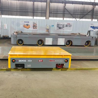 Cina Pesante 6 tonnellate Customized Steel Pipe Battery Rail Transfer Cart in vendita