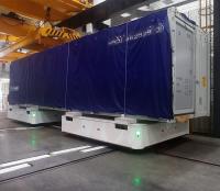 China 40 Tons Dual Cart Linkage Automatic Operation RGV for sale