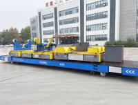 China 60 Tons Omnidirectional Mobile Trackless Steering Wheel Cart for sale