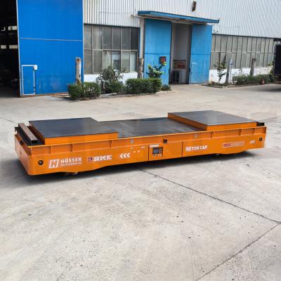 Cina Electrically Driven Industrial Transfer Cart 30 Ton Heavy Load Battery Transfer Cart in vendita