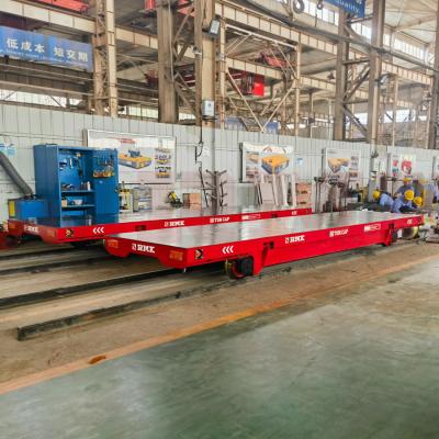 Cina Rail Transfer Cart Industrial Handling And Transportation Equipment Heavy Load Rail Trolley in vendita