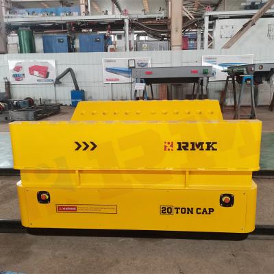 Китай Heavy Duty 20 Tons Steel Coil Remote Control Battery Rail Transport Cart продается