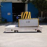 China Heavy Load 3 Tons PLC Remote Control Mold Electric Transfer Cart for sale