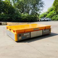 China Trackless Electric Transfer Carts Differential Steering Transfer Cart for sale