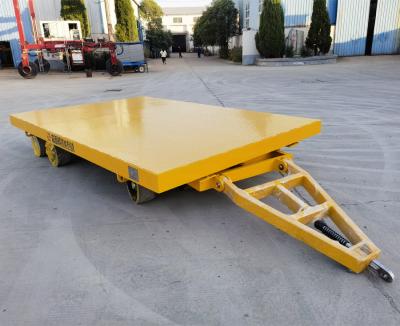 10T Trackless Industry Model Unpowered Trailer In Factory