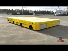 Omnidirectionele spoorloze overdrachtswagen 1T-300Ton Lithiumbatterijen overdrachtswagen
