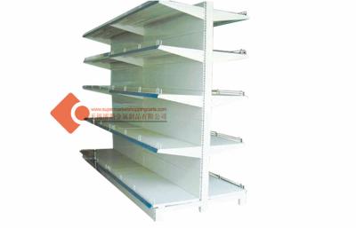 Cina zinchi la posta vuota d'acciaio placcata degli scaffali di drogheria 30*60/40*80mm in vendita