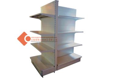 Cina spolverizzi la posta vuota d'acciaio degli scaffali di drogheria del rivestimento 30*60/40*80mm in vendita
