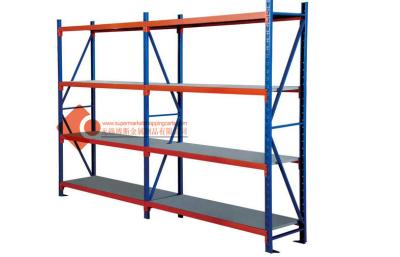 China Koudgewalste de Opslagrekken 300-1000KG van het Staal Industriële Pakhuis Te koop