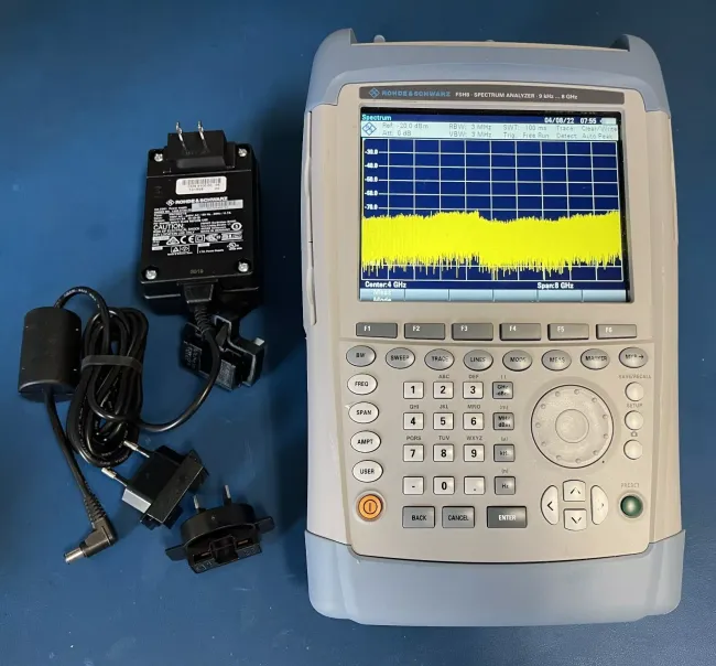 Rohde & Schwarz FSH8 100kHz-8GHz Handheld Spectrum Analyzer Tested Fresh battery - Picture 1 of 5